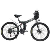 China 31MPH 26 Inch Folding Electric Bike With 1000W Rear Hub Motor for sale