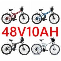 China 31MPH 26 Inch Folding Electric Bike With 1000W Rear Hub Motor for sale