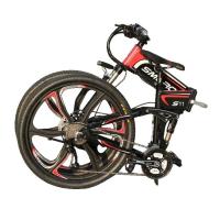 China 350W 26 Folding Electric Bike , SMLRO S11 26 Electric Mountain Bike 10AH for sale