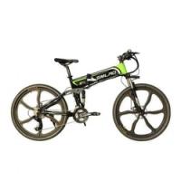 China 350W 26 Folding Electric Bike , SMLRO S11 26 Electric Mountain Bike 10AH for sale