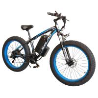 China 150KG Loading 26 Inch Fat Tire Electric Bike , Ebike Fat Bike 100KM Endurance for sale