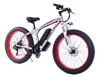 China 150KG Loading 26 Inch Fat Tire Electric Bike , Ebike Fat Bike 100KM Endurance for sale
