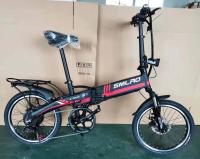 China 750w 20 Inch Wheel Electric Bikes 7speed Geared With 14AH Hidden Battery for sale