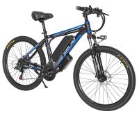 China LCD Display 26 Electric Mountain Bike , Samsung Battery Smlro C6 48v 13ah 1000w for sale