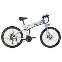 China 6061 Alu Frame 26 Inch Electric Folding Bike 48V Brushless Geared for sale