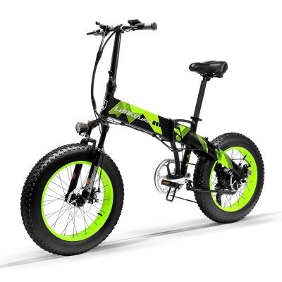 China Lankeleisi 20 Inch Folding Electric Bike X2000 Plus Fat Tire Ebike for sale