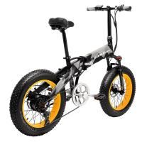 China Lankeleisi 20 Inch Folding Electric Bike X2000 Plus Fat Tire Ebike for sale