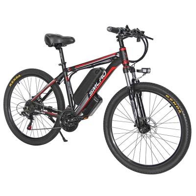 China Shimano Tourney Gear 29 Inch Electric Mountain Bike 48v 1kw Brushless Rear for sale