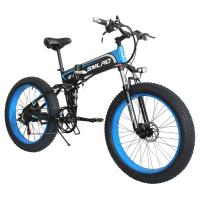 China SMLRO S11 Fat Tire Folding Electric Bike , 30-50km/H 1000 Watt E Bike for sale