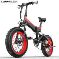 China X3000Plus 20 Inch Electric Mountain Bike 48V , 35km/H 20 Fat Tire Ebike for sale