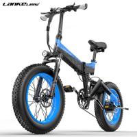 China X3000Plus 20 Inch Electric Mountain Bike 48V , 35km/H 20 Fat Tire Ebike for sale