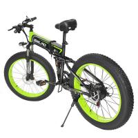 China 1000 Watt  Fat Tire Folding Electric Bike S11 SMLRO 4.0in Width 150kg for sale