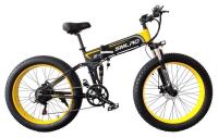 China 1000 Watt  Fat Tire Folding Electric Bike S11 SMLRO 4.0in Width 150kg for sale