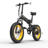 China Lankeleisi X3000 20 Inch Fat Tire Folding Electric Bike 48V13AH for sale