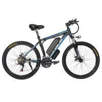 China Battery Operated 26 Electric Mountain Bike 48V With 21 Speed Gear for sale