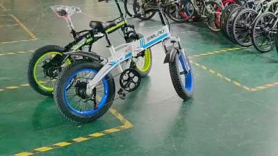 China Smlro S9 20 Inch Fat Tire Folding Electric Bike With 500W 10.4AH Battery for sale