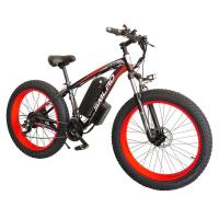 China 16AH 26 Inch Fat Tire Electric Bike 80km Pedal Assist Mode ODM for sale