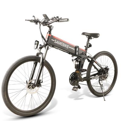 China Portable Samebike Lo26 Moped Electric Bike With 30-50Nm Torque for sale