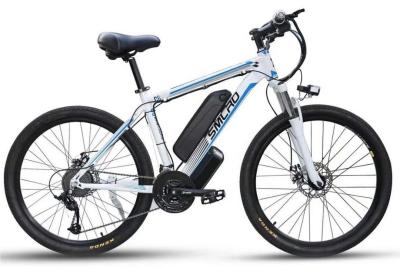 China Disc Brake 26 Inch Electric Mountain Bike 48v 1000w smlro c6 for sale