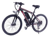 China Disc Brake 26 Inch Electric Mountain Bike 48v 1000w smlro c6 for sale