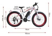 China 26x4.0 Fat Tyre Electric Cycle Multifunction With 16Ah Lithium Battery for sale