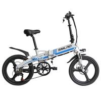 China Shimano 20 Inch Folding Electric Bike , 8mps Portable Folding E Bike 10.4AH for sale