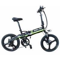 China Shimano 20 Inch Folding Electric Bike , 8mps Portable Folding E Bike 10.4AH for sale