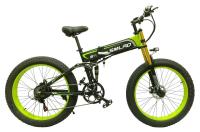 China 35km/H Fat Tire Folding Electric Bike Downtube Battery ROSH Approved for sale