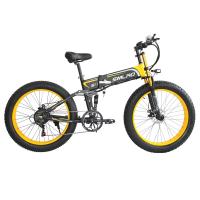 China 35km/H Fat Tire Folding Electric Bike Downtube Battery ROSH Approved for sale