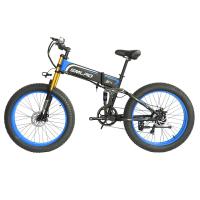 China 7 Speed Fat Tire Foldable Electric Bike S11F Battery Powered Mountain Bike for sale