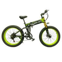 China 7 Speed Fat Tire Foldable Electric Bike S11F Battery Powered Mountain Bike for sale