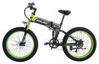 China 7 Speed Fat Tire Foldable Electric Bike S11F Battery Powered Mountain Bike for sale