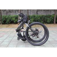 China IPS6 Waterproof 24 Inch Folding Electric Bike , 13AH Full Suspension E Bike for sale