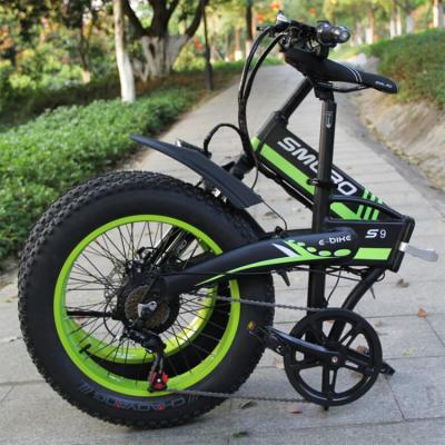 China Shimano Gear 20 Inch Electric Folding Bike , 40miles 350w Folding Electric Bike for sale