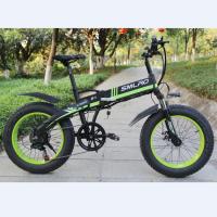 China XDC600 20 Inch Fat Tire Folding Electric Bike With Downtube Battery for sale
