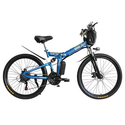 China SMLRO MX300 26 Inch Folding Electric Bike With 20Ah Lithium Battery for sale