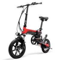 China LANKELEISI G100 14 Inch Folding Electric Bike With 70-80Nm Torque for sale