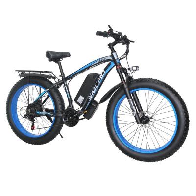 China 60km Per Power 26 Inch Electric Bicycle , 1kW Fat Tire Electric Mountain Bike for sale