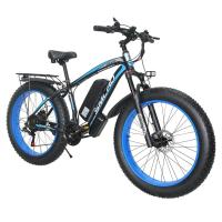 China 60km Per Power 26 Inch Electric Bicycle , 1kW Fat Tire Electric Mountain Bike for sale