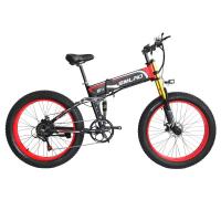 China 1000w Fat Tire Folding Electric Bike SMLRO With Hydraulic Disc Brake for sale