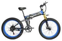 China 1000w Fat Tire Folding Electric Bike SMLRO With Hydraulic Disc Brake for sale