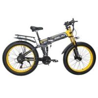 China 1000w Fat Tire Folding Electric Bike SMLRO With Hydraulic Disc Brake for sale