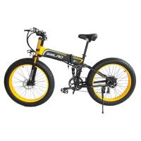 China 45km/H Fat Tyre Folding Electric Bike , 1000 Watt Folding Electric Bike for sale