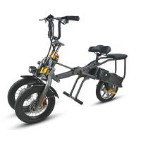 China KETELES Three Wheel Electric Scooter , 8AH 3 Wheel Electric Scooter Foldable for sale