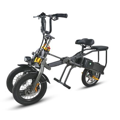 China KETELES Three Wheel Electric Scooter , 8AH 3 Wheel Electric Scooter Foldable for sale