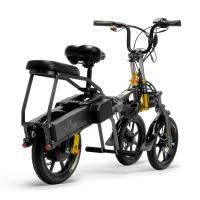 China Lightweight 3 Wheel Electric Scooter With Seat For Adults Foldable 48V for sale