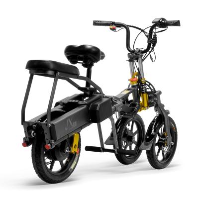 China Lightweight 3 Wheel Electric Scooter With Seat For Adults Foldable 48V for sale