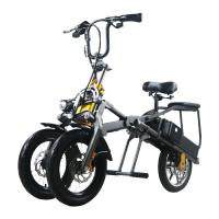 China 14*1.75 Electric Scooter Three Wheeler 35km Per Power 500w Power for sale