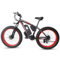 China 34MPH Dual Motor Fat Tire Electric Bike Multipattern With 2KW 48V Motor for sale