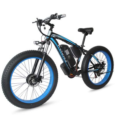 China KETELES Dual Motor Fat Tire Electric Bike Ebike 55km Pedal Assist for sale